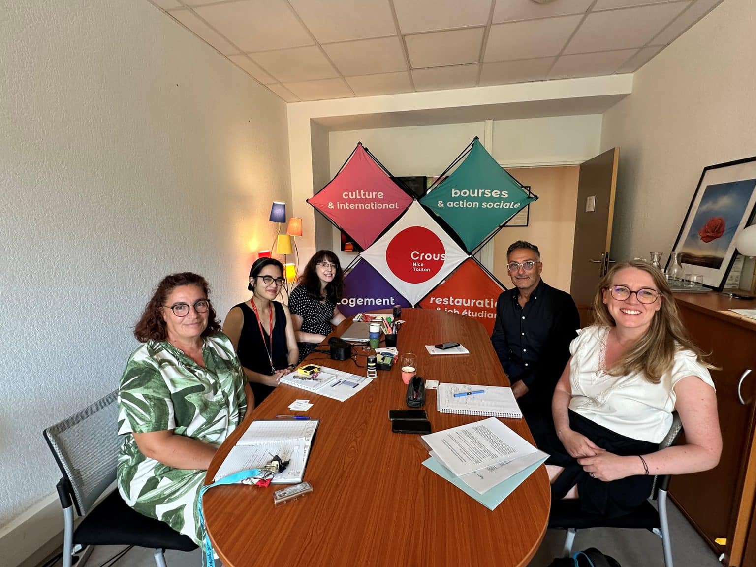 Visite de la CNAM au Crous de Nice-Toulon - Crous Nice-Toulon